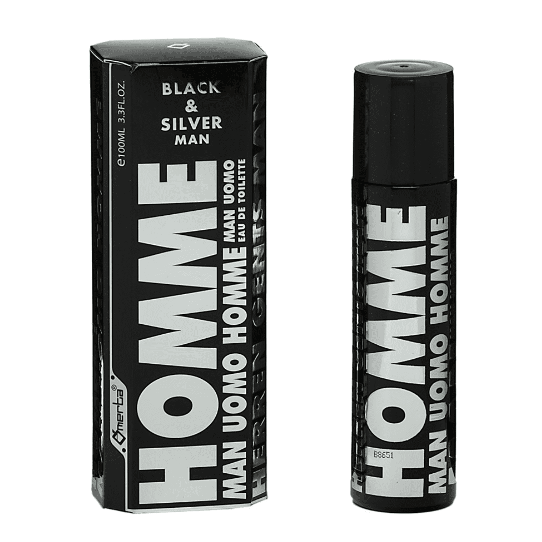 Omerta Black & Silver Man EDT 100 ml | Lider