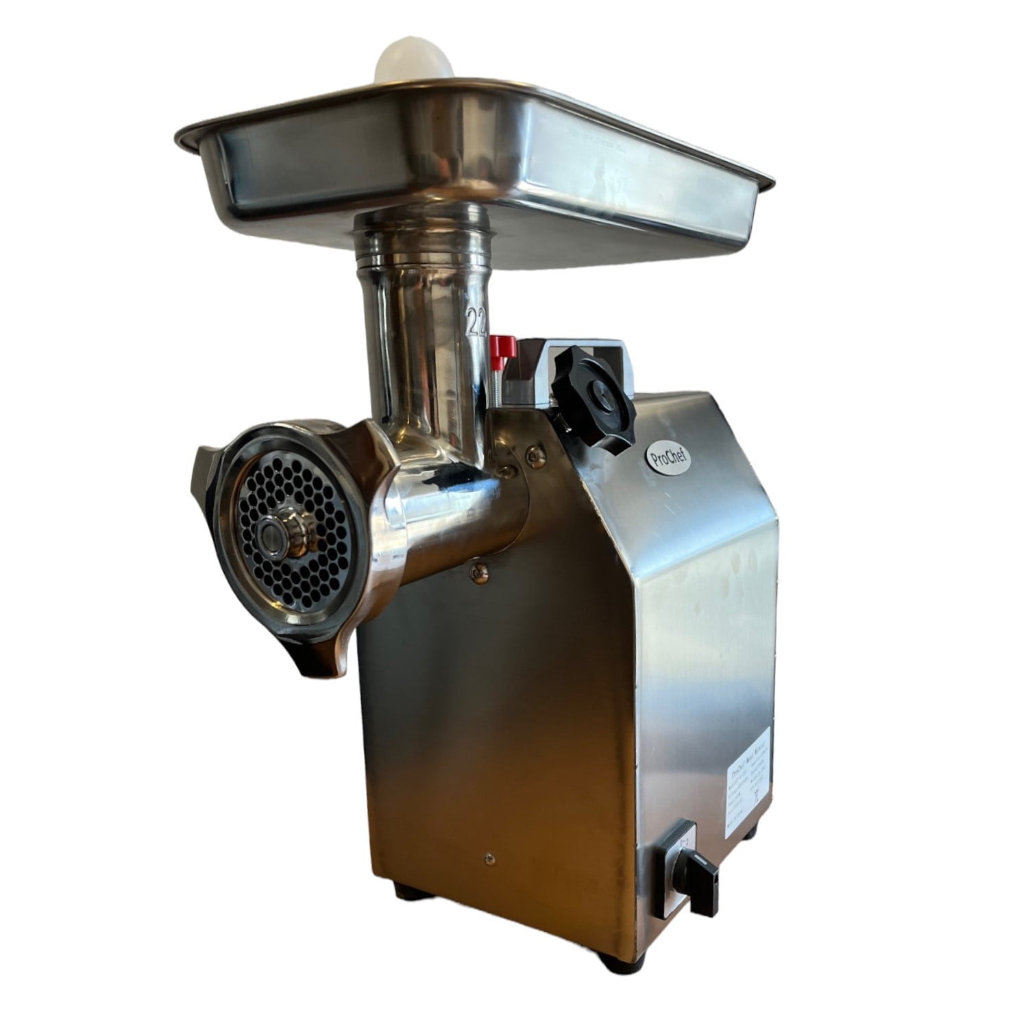 Moledora de carne industrial Ac. Inox. 220 kg/hora con Reversa | Lider