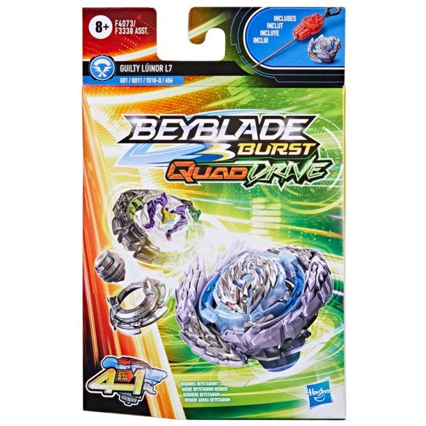 Trompo Beyblade QD Guilty Luinor L7 | Lider