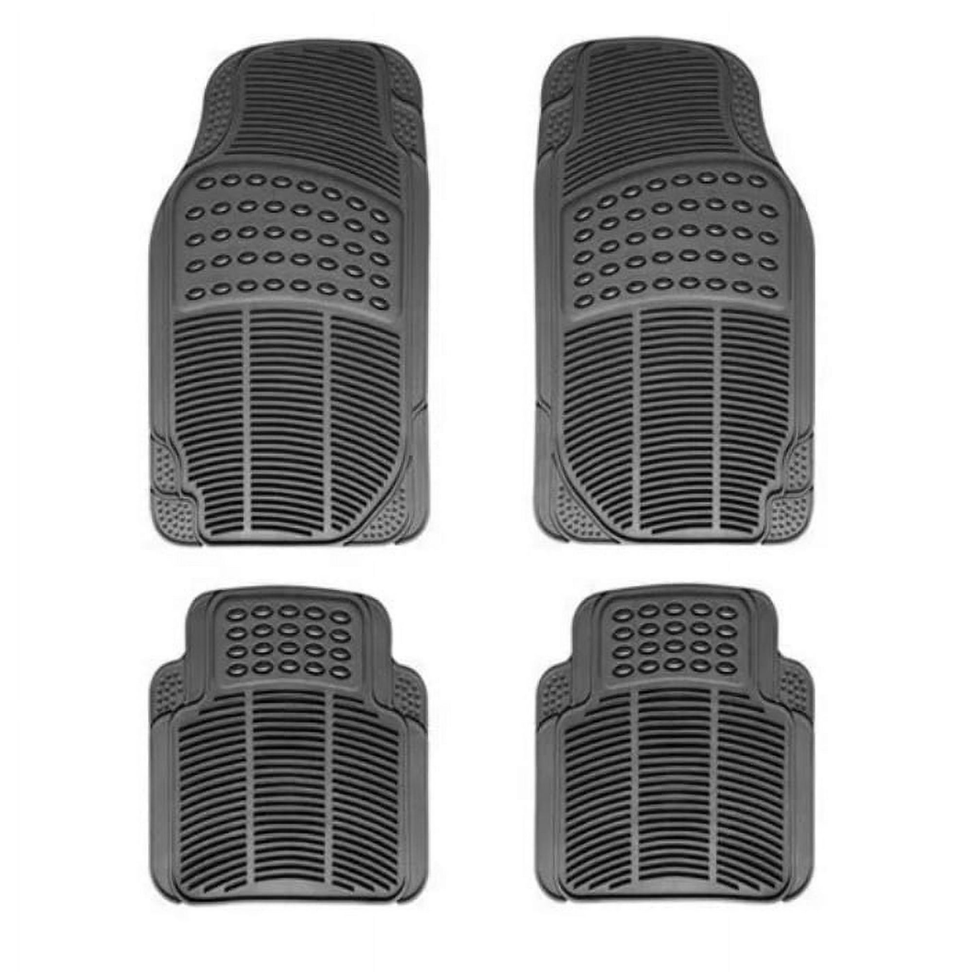 Set 4 Piezas pisos de goma para vehículos universal | Lider