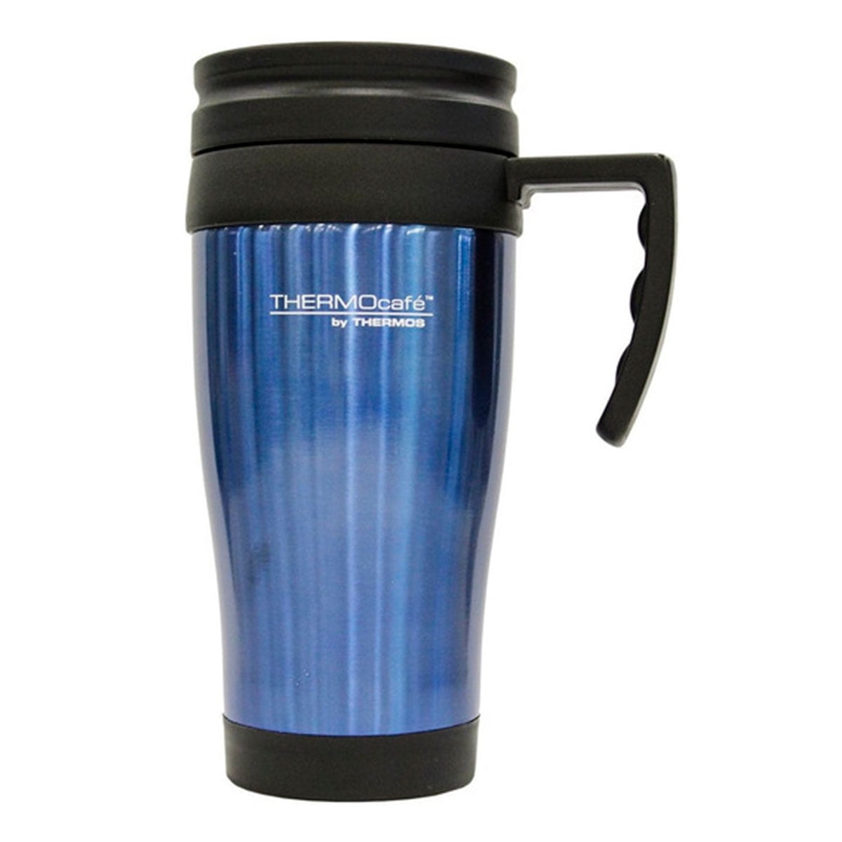 Mug Acero Inoxidable 420 Ml Azul | Lider