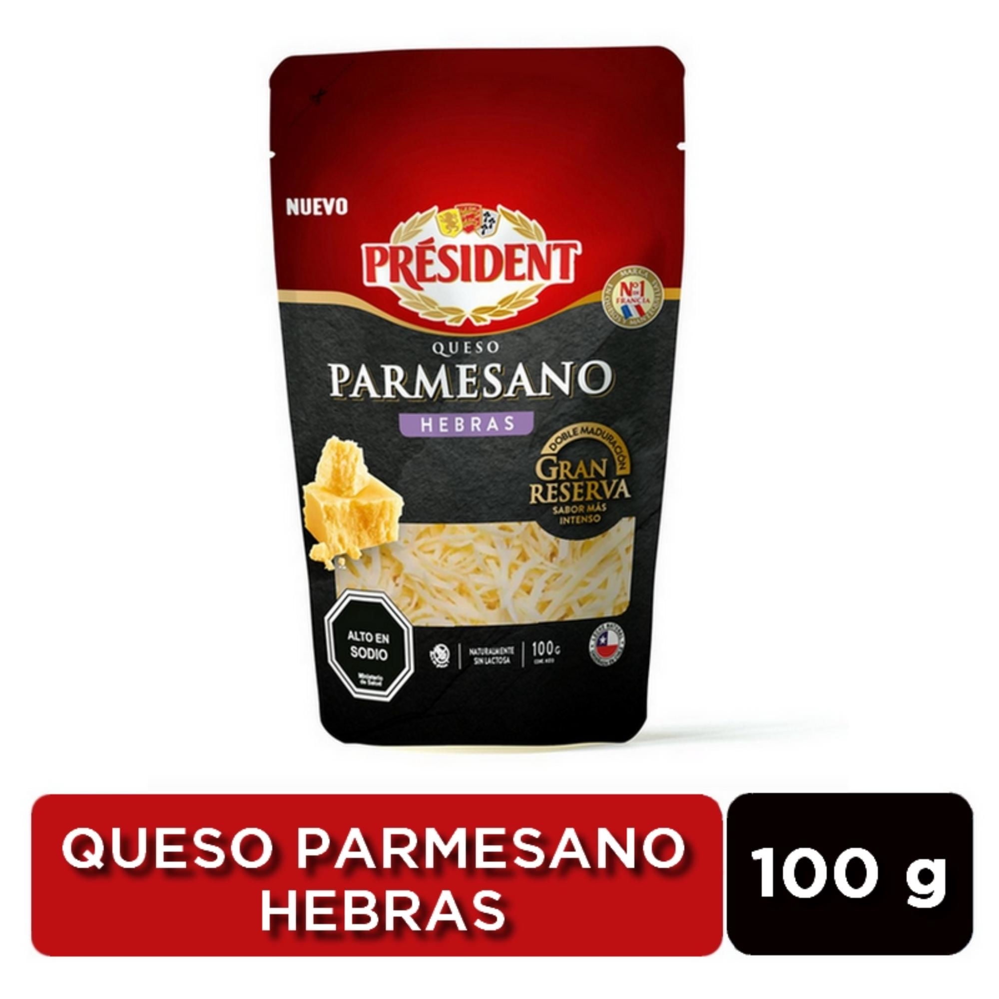 Queso Parmesano Hebras, 100 g | Lider