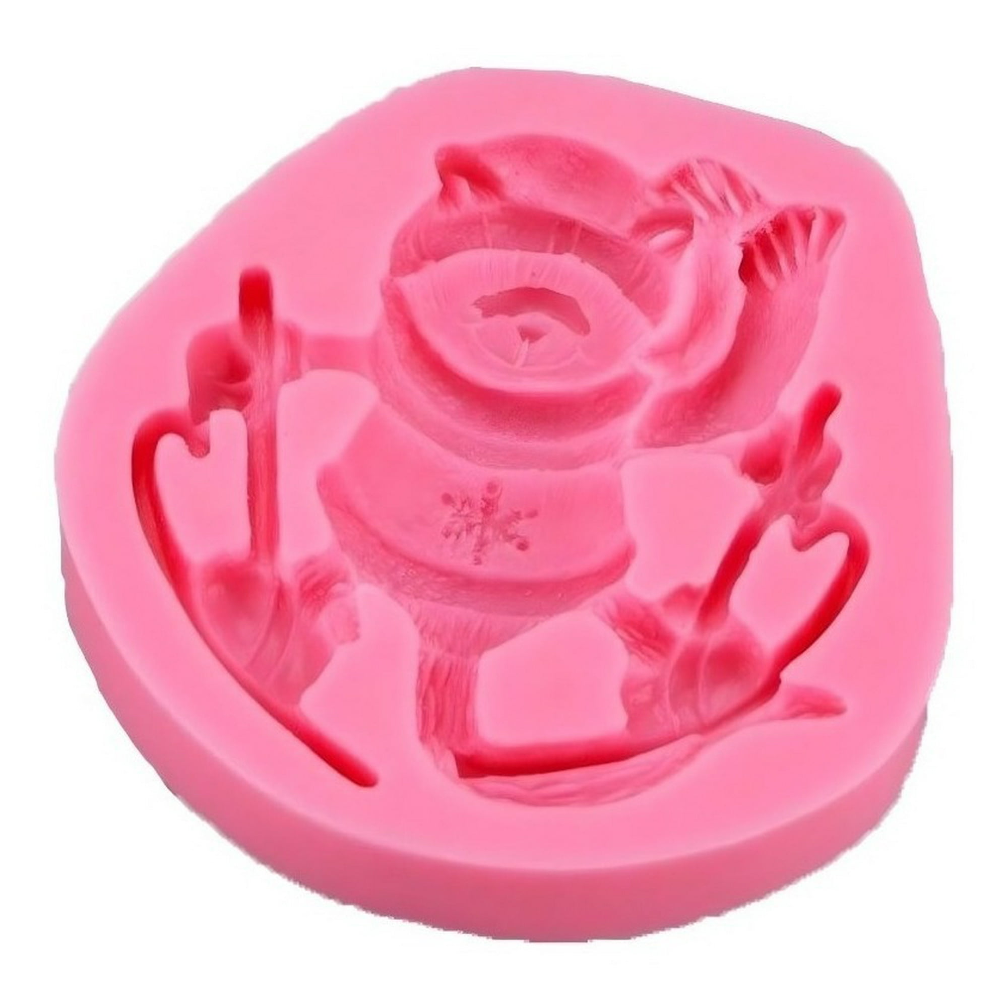 Molde De Silicona Mapache Esquiador Molde Fondant Mapache | Lider