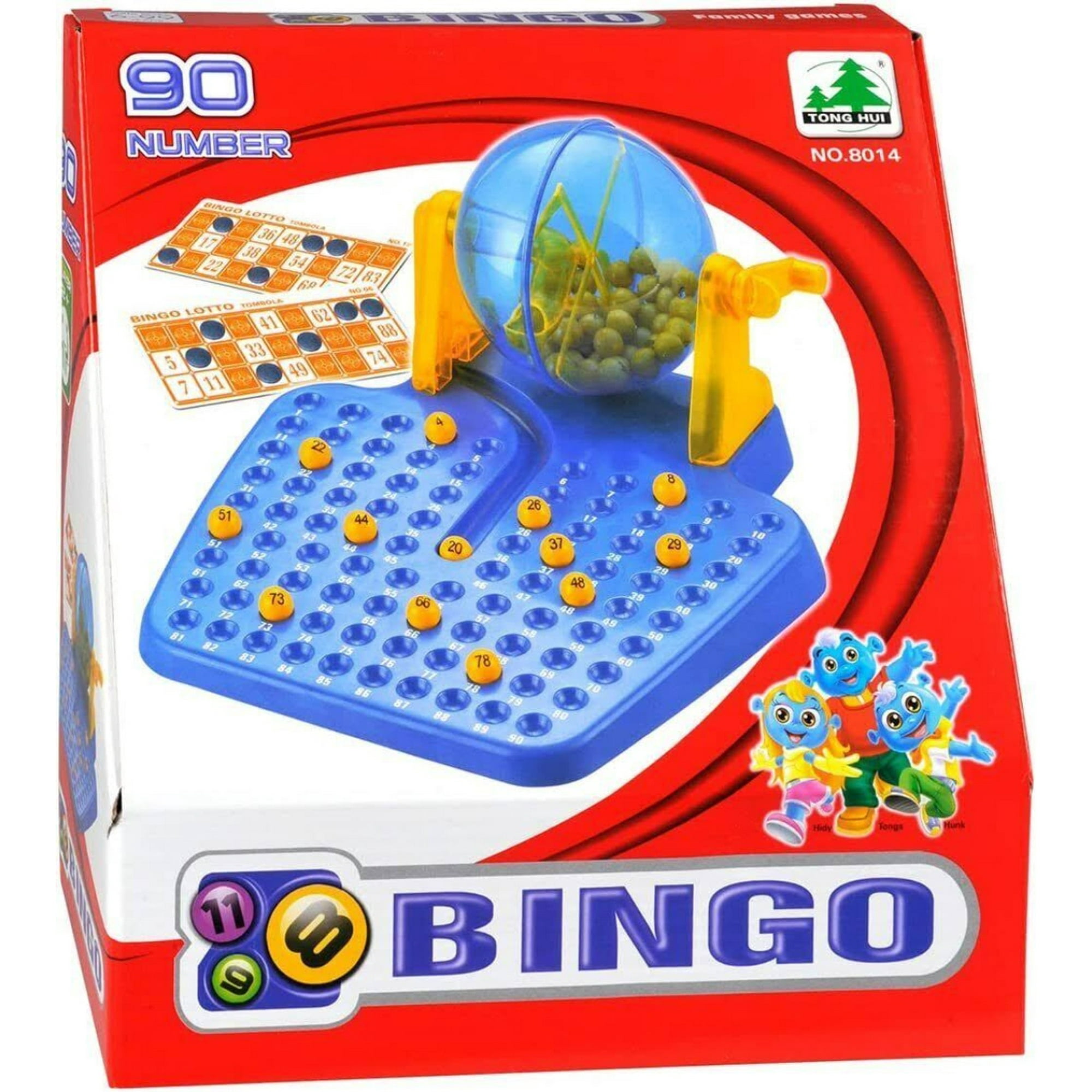 Juego De Mesa Bingo Familiar 24 Cartas con Bolichero | Lider