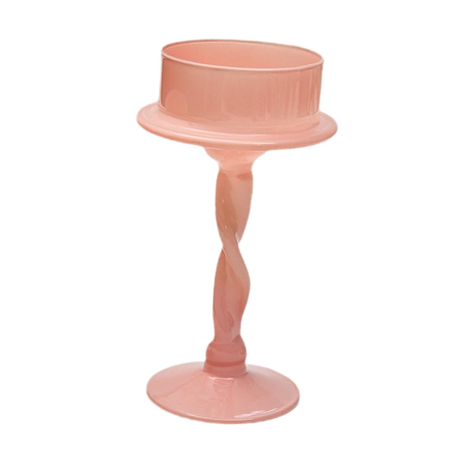 Candelabro De Cristal, Candelabro Para Fiesta, Cosecha, Festival, Sala De Estar, Color Rosa Alto ...