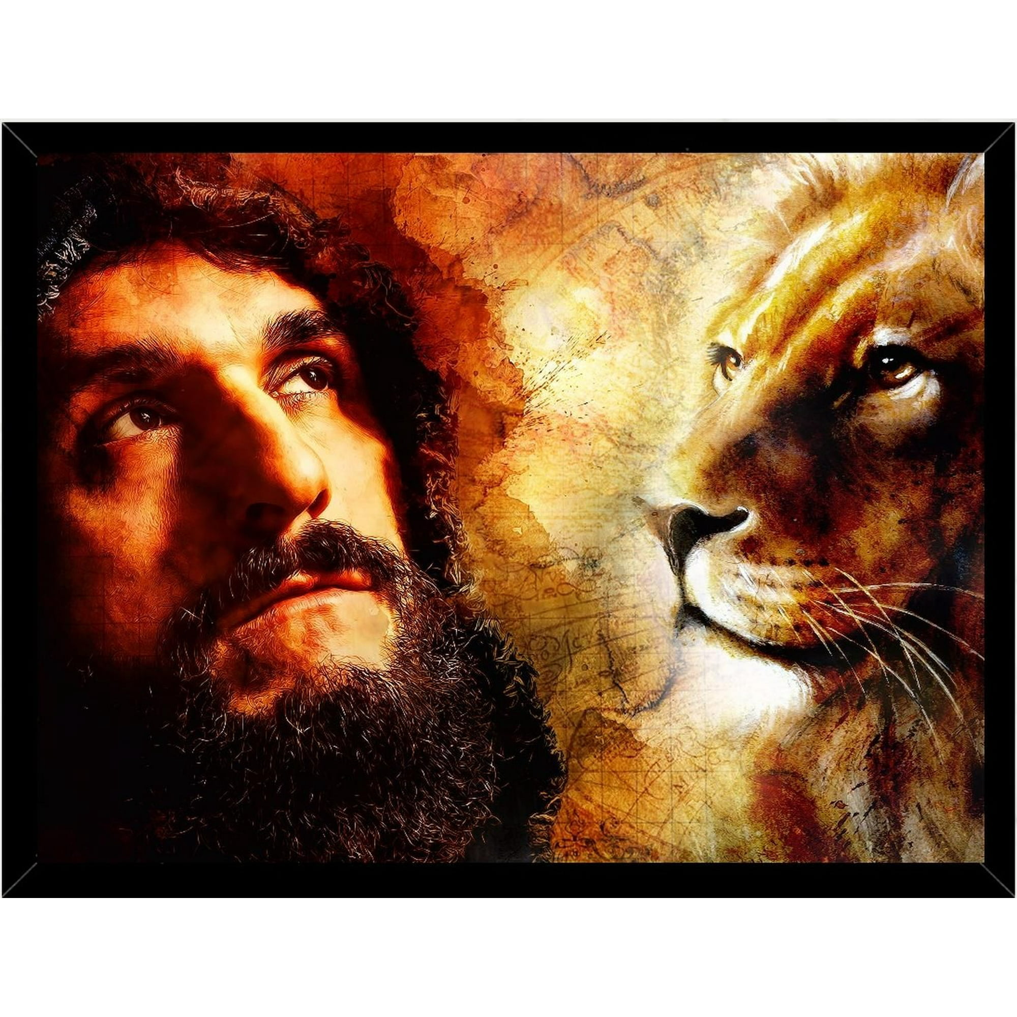 Cuadro Decorativo Jesus Leo Medidas 30x40 CM | Lider