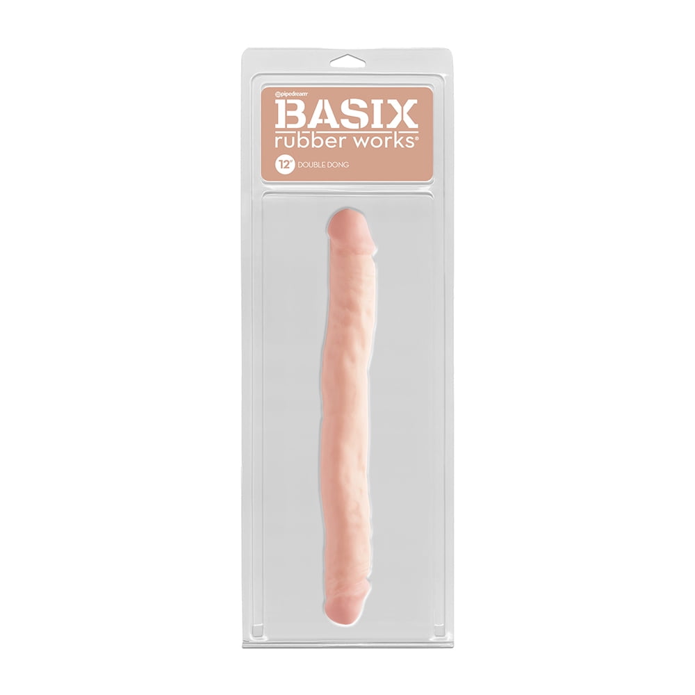 Dildo Doblepunta Flexible Marca Basix | Lider