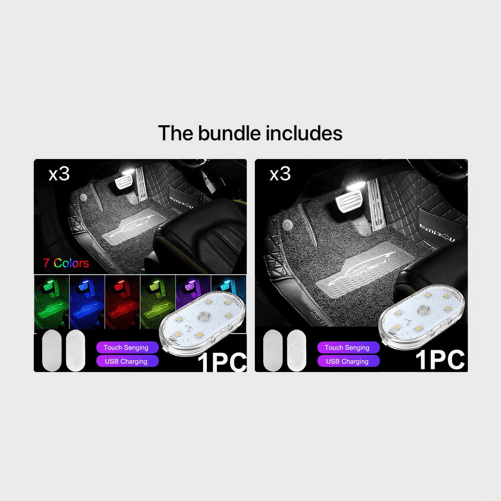 Brighten Up Your Vehicle with this Rechargeable LED Car Touch Light ...