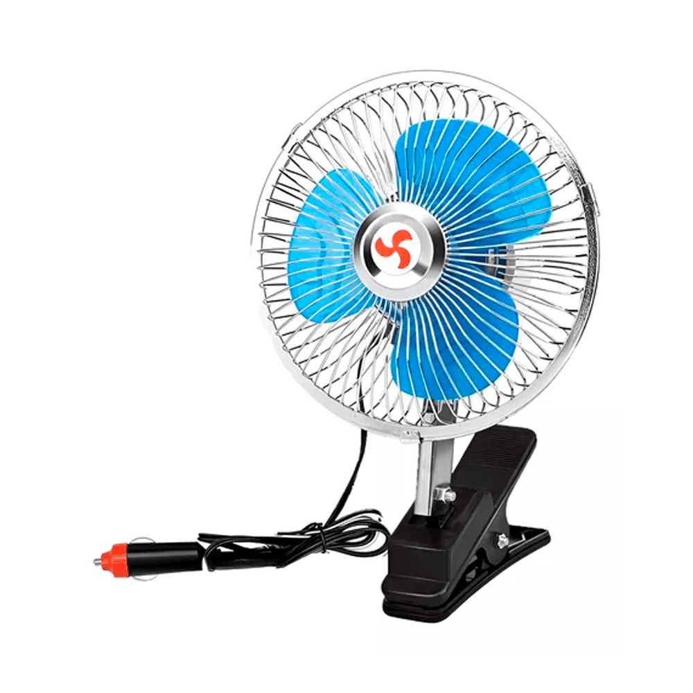 Ventilador Para Auto Ventilador Automovil Oscilante 12v | Lider