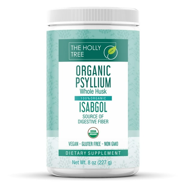 Cáscara de psilio en polvo THE HOLLY TREE Organic 236 ml | Lider