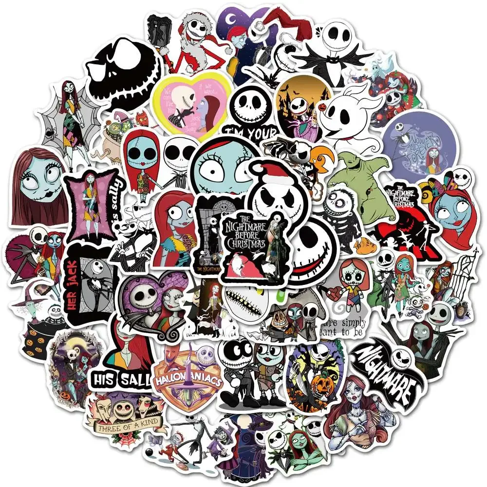 Pack Sticker Jack Skellington The Nightmare Before Christmas | Lider