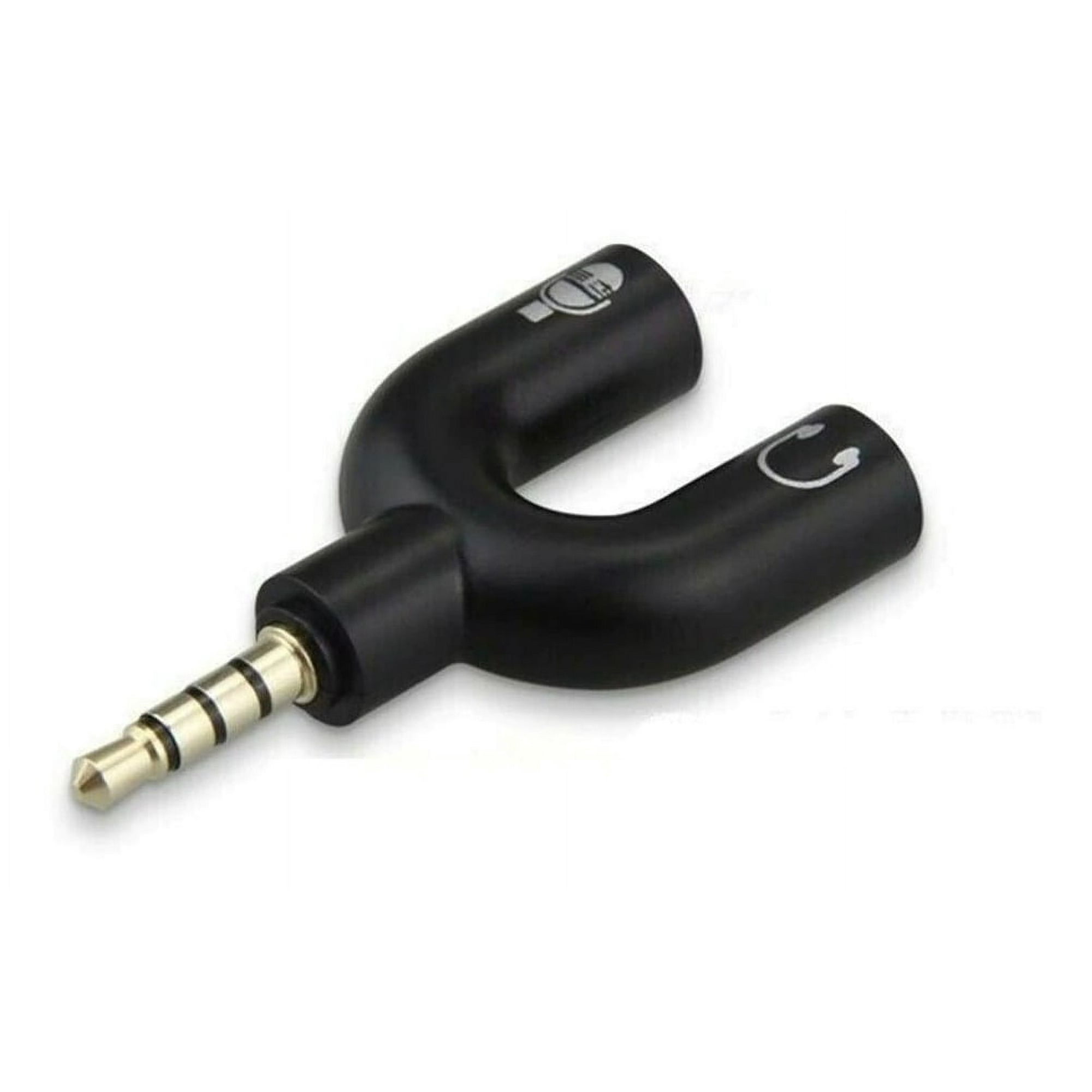 Splitter 3.5mm Adaptador Audio Separa Microfono Audifono Pc | Lider