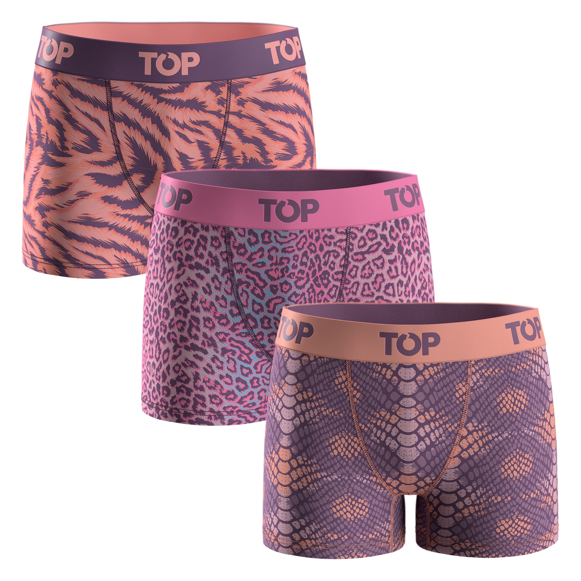 Bóxer Medio Niña Algodón Pack 3 Coleccion Skins C2 | Lider