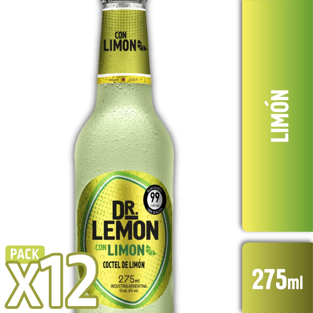 DR LEMON LIMON 12 Botellas x 275 CC | Lider