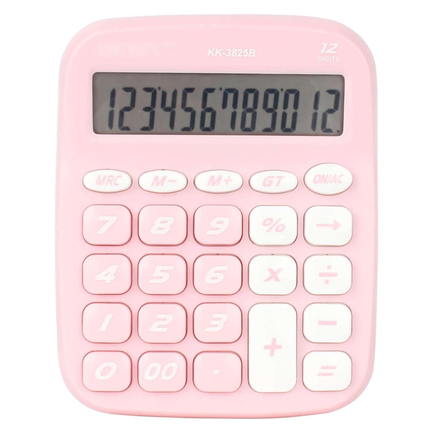 Calculadora Rosa Pink Escritorio Oficina Colegio Rosada rosa | Lider