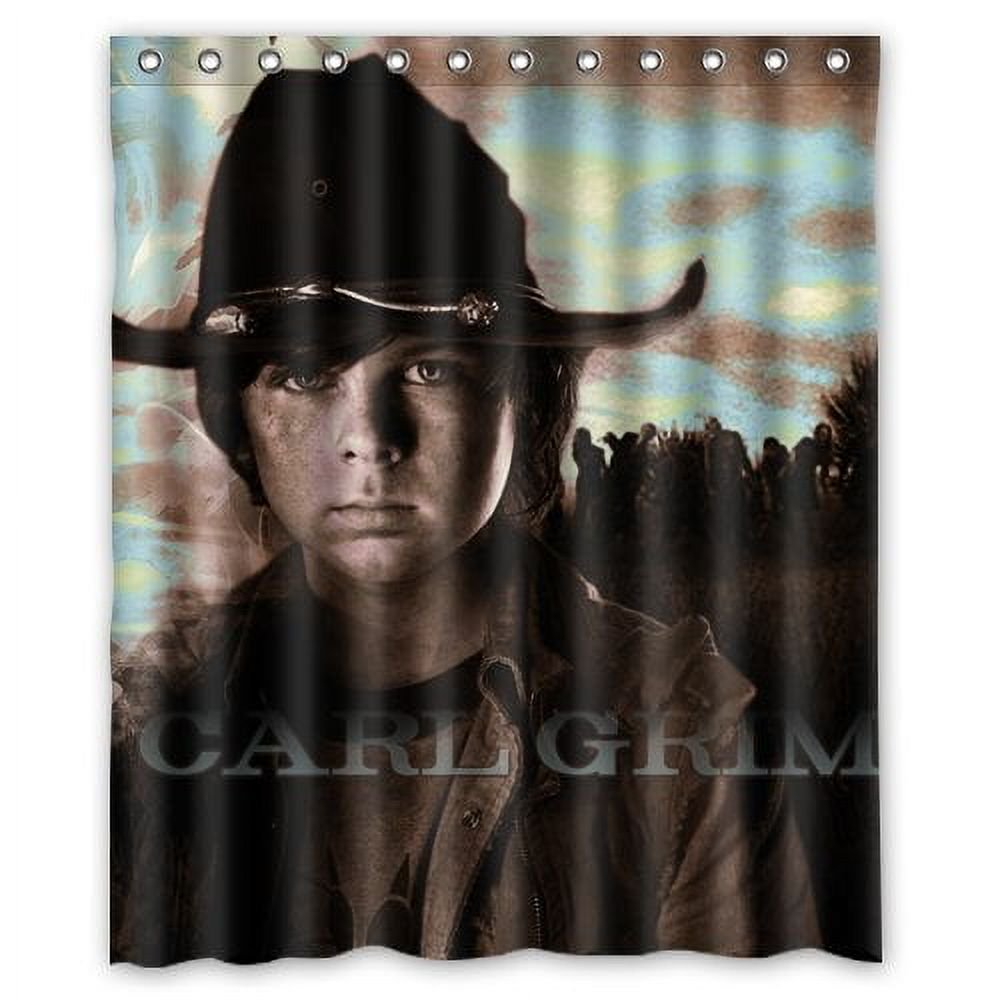 Cortina de ducha de Carl Grimes con diseño de estrella Pandora de The ...