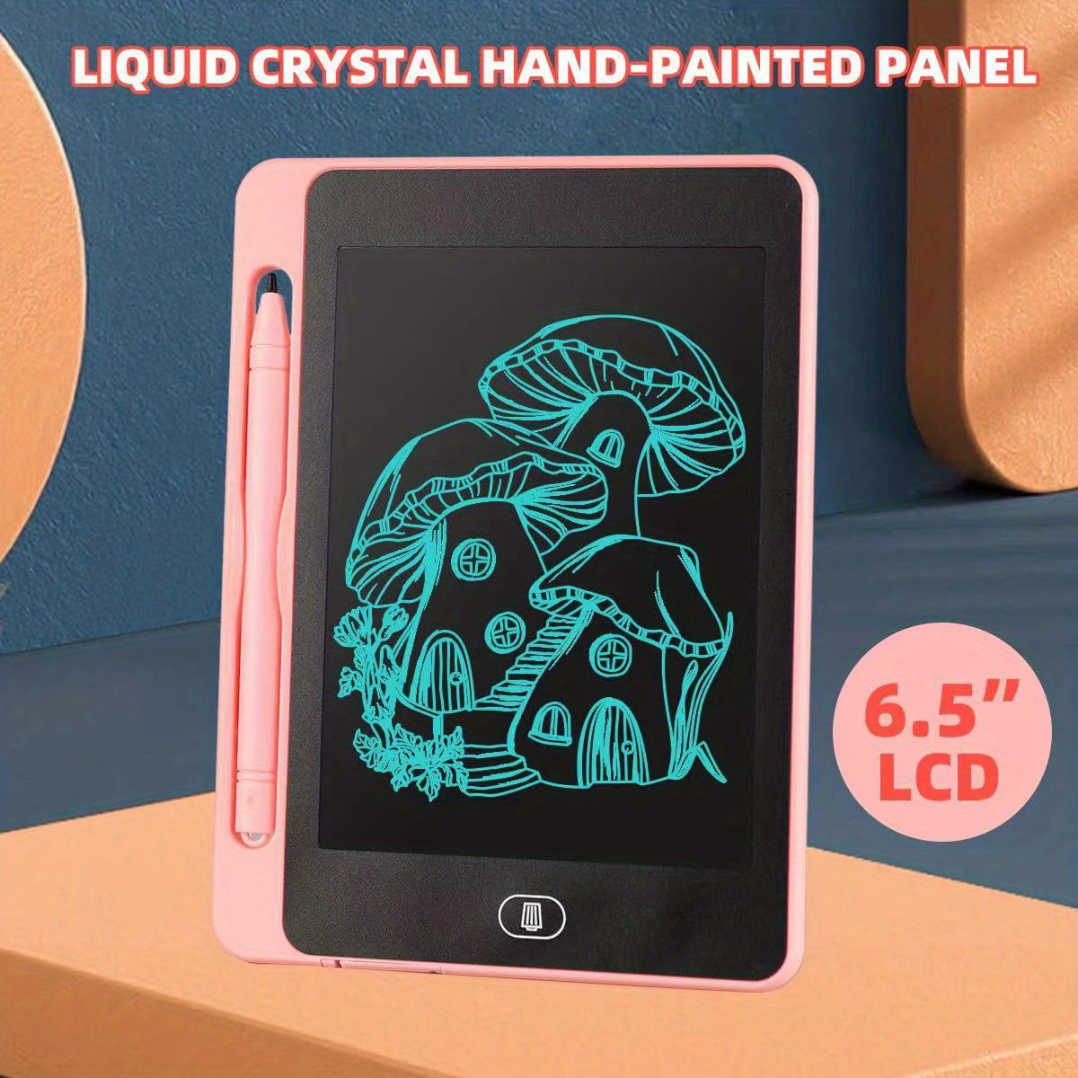6.5 Inch LCD Writing Pad Electronic Digital Writing Color Screen Doodle ...