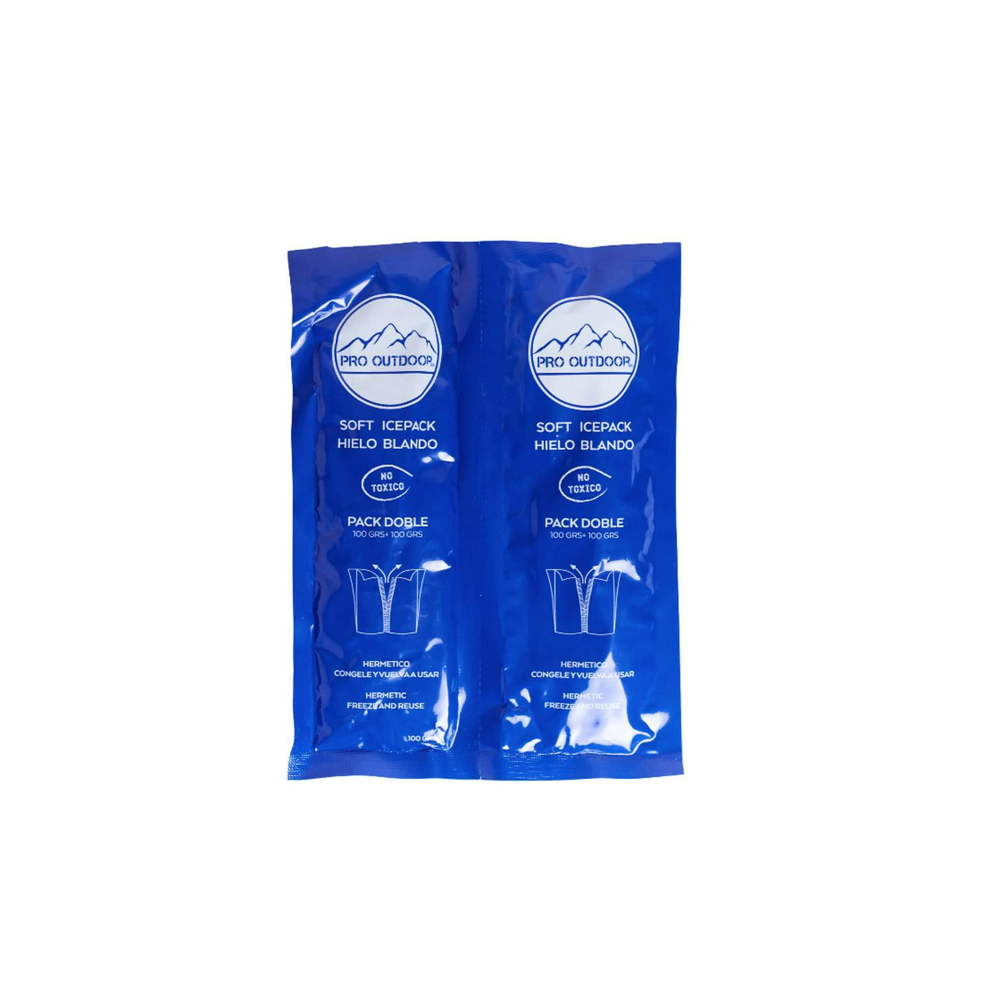 Icepack Blando 2X100 Gramos azul No Aplica | Lider