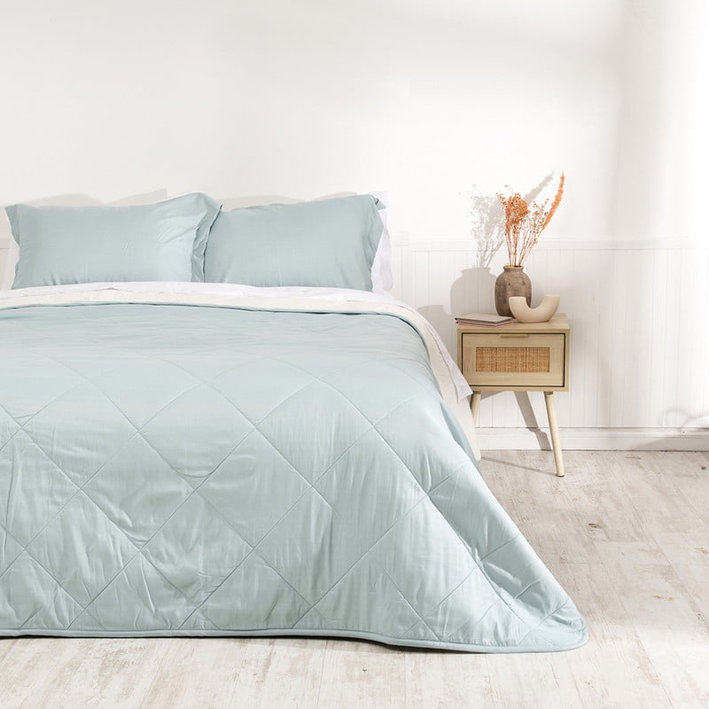 Plumon Emboss+Sherpa 2 P Celeste | Lider