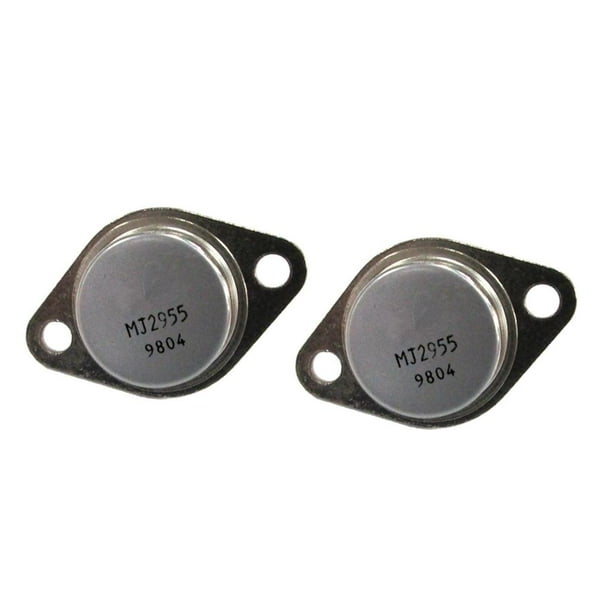 Triodo De Transistor De Potencia 2N2955 PNP De 2 Piezas 100V 15A 110W ...