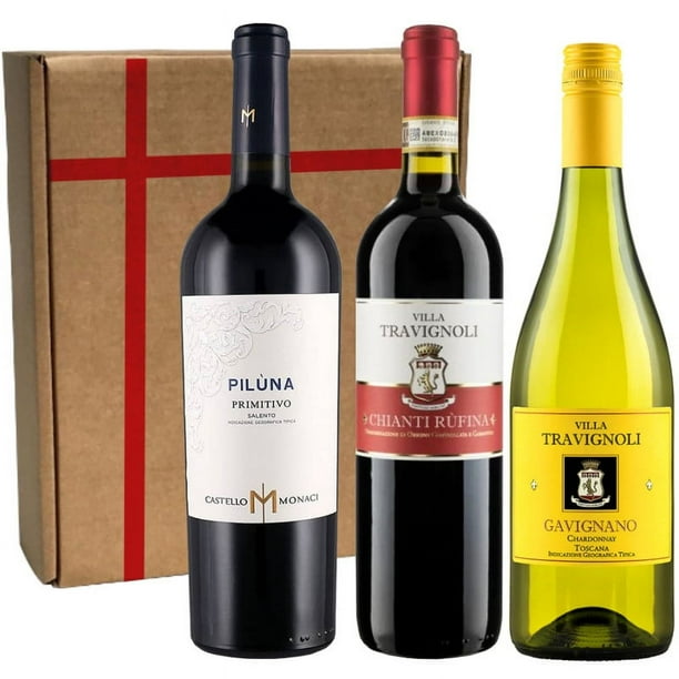 3 Vinos Mix Italianos Colección Vertical | Lider