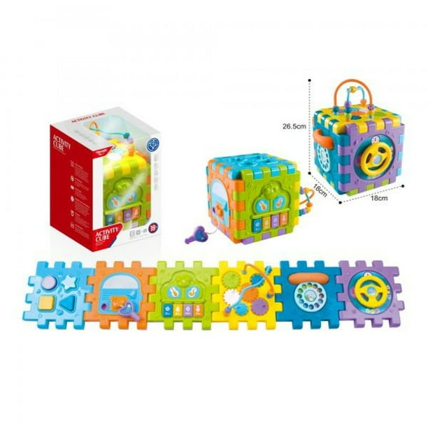 Cubo Didáctico Bebé 24 actividades | Lider
