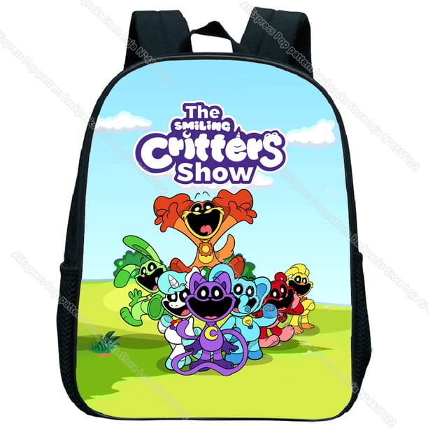 Smiling Critter Kindergarten Backpack Catnap Dogday Kids School Bag ...