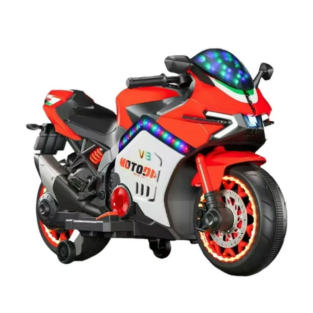 Moto Electrica Niño A Bateria Nitro Italy V8 Roja | Lider