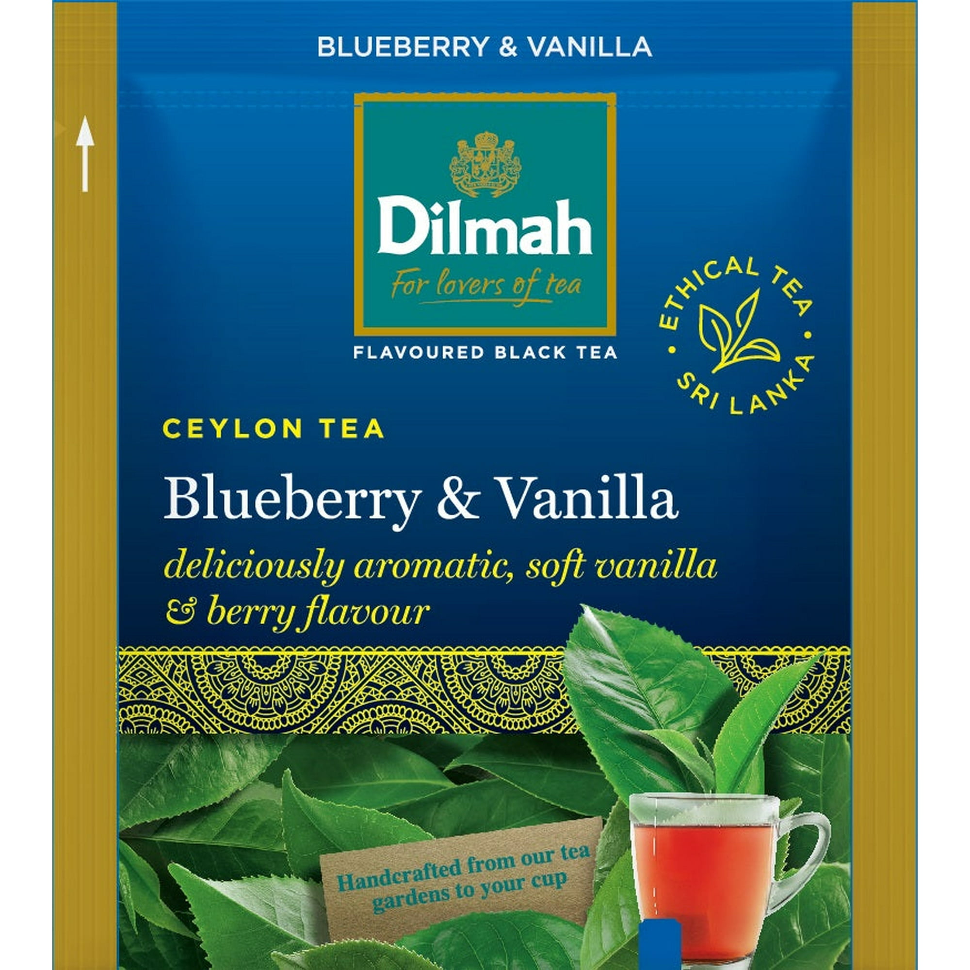 25 Bolsitas Te Negro Arandano Vainilla Dilmah | Lider