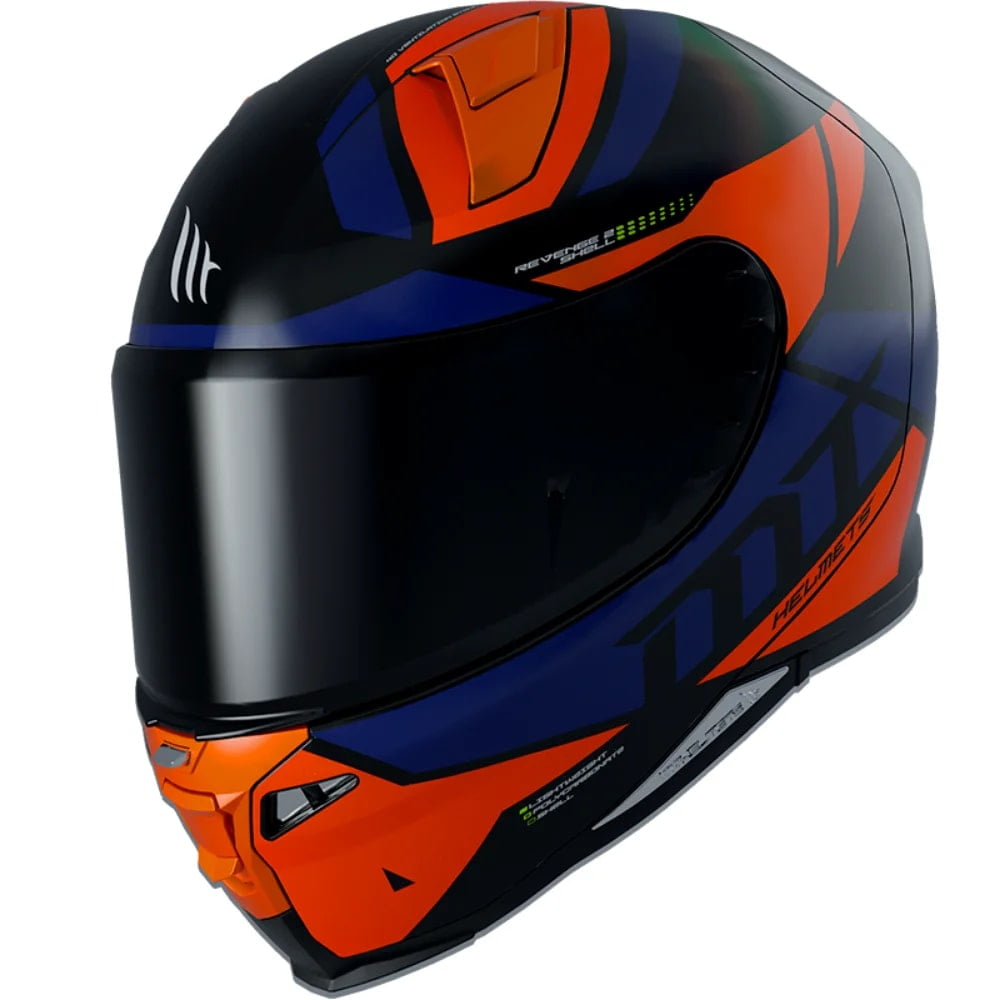 Casco FF110 Revenge 2 Scalpel A4 Naranja Fluor Mate Talla XL | Lider