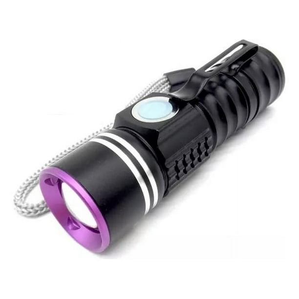 Linterna Led Cree Mini 3000 Lumens Recargable Usb 3 Modos | Lider