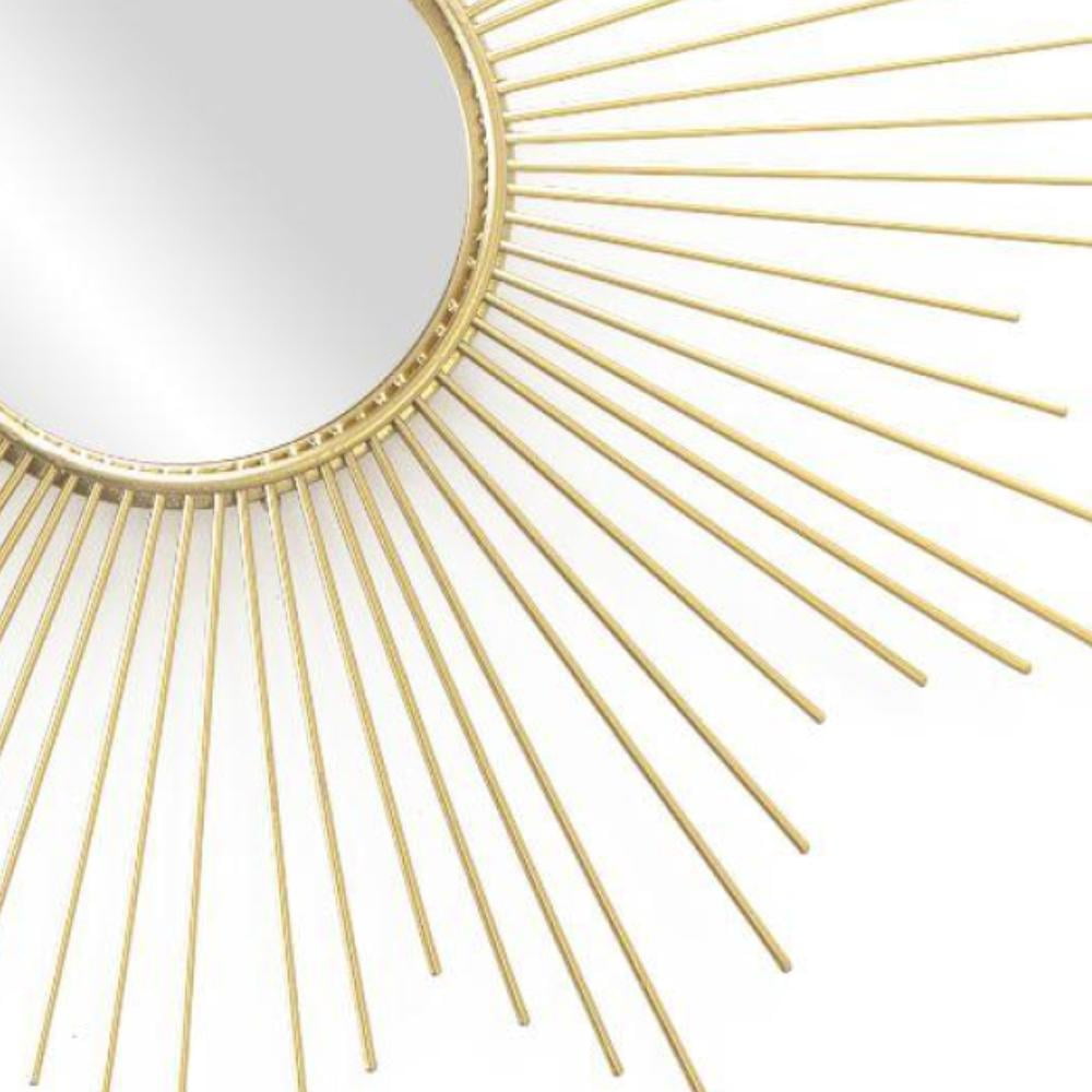 Espejo Pared Star S Metal Dorado BVS | Lider