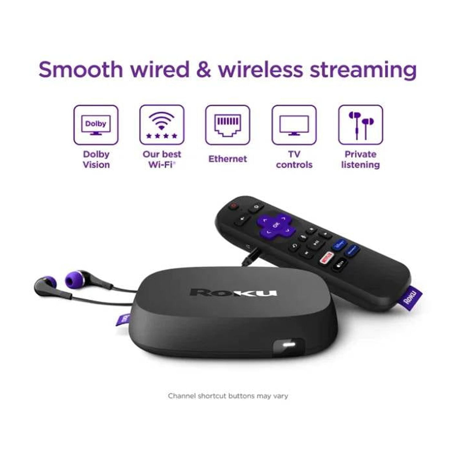 Roku Ultra Lt 4k Hdr Streaming - Dolby Vision Reacondicionado Fabrica ...