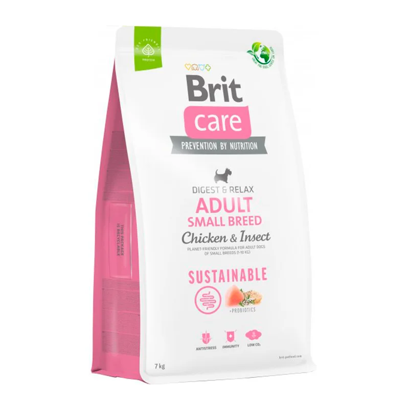brit care perro small breed chicken y insecto 7kg | Lider