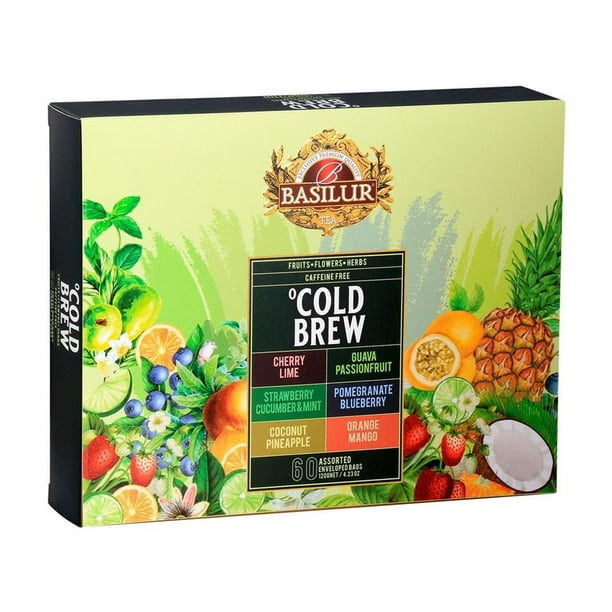 Infusion Frutal Hierbas Cold Brew Basilur Caja 60 Bolsas | Lider