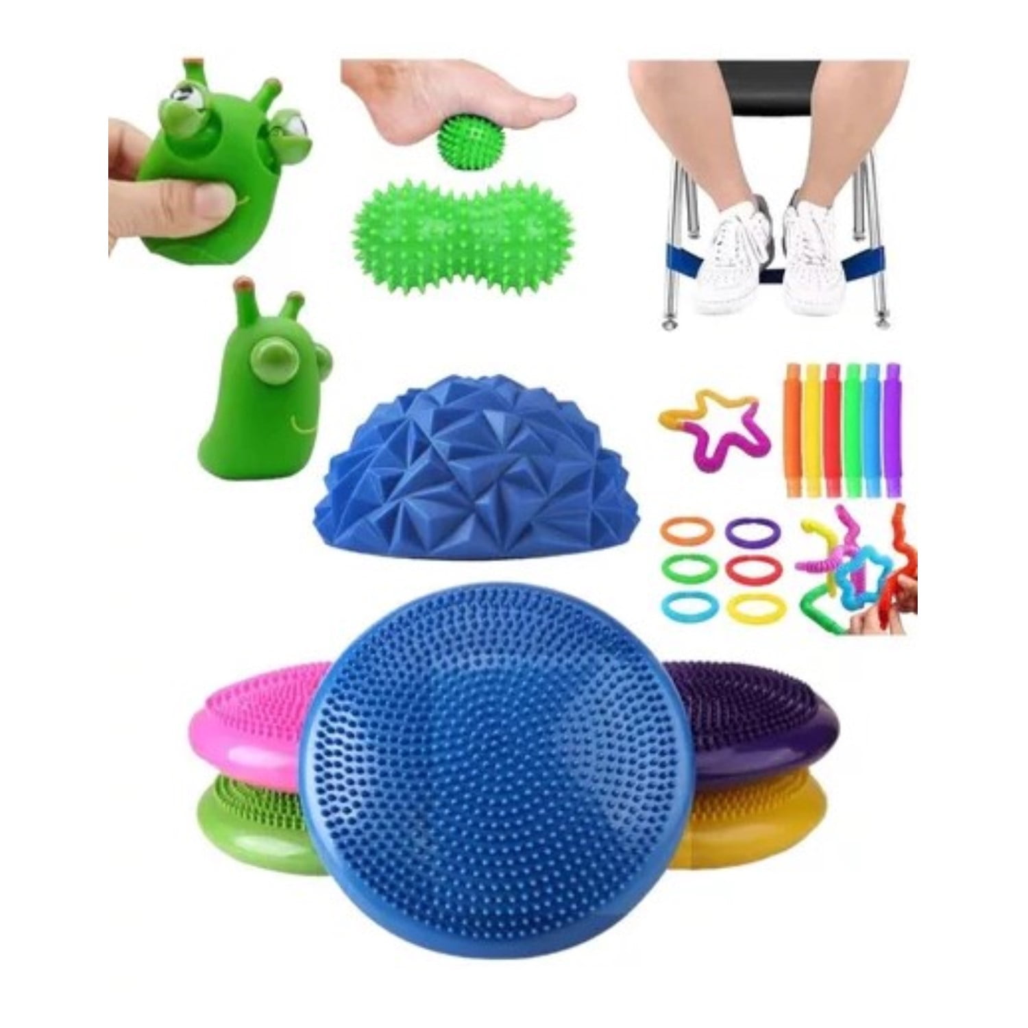 Set Sensorial Antiestrés Para Niños Con Autismo Tea - Tdah | Lider