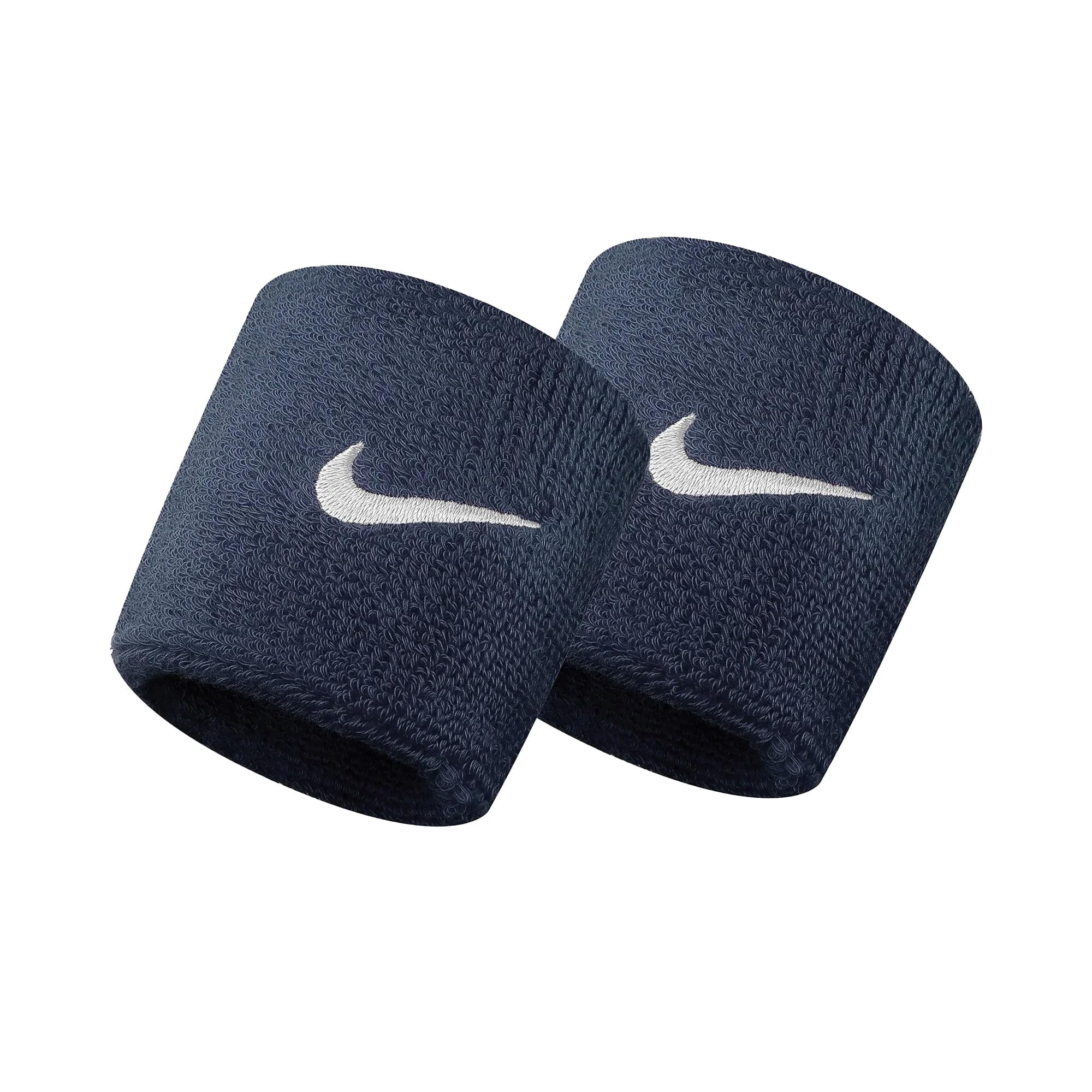 Pulseras Nike Swoosh Obsidian/White para adultos | Lider