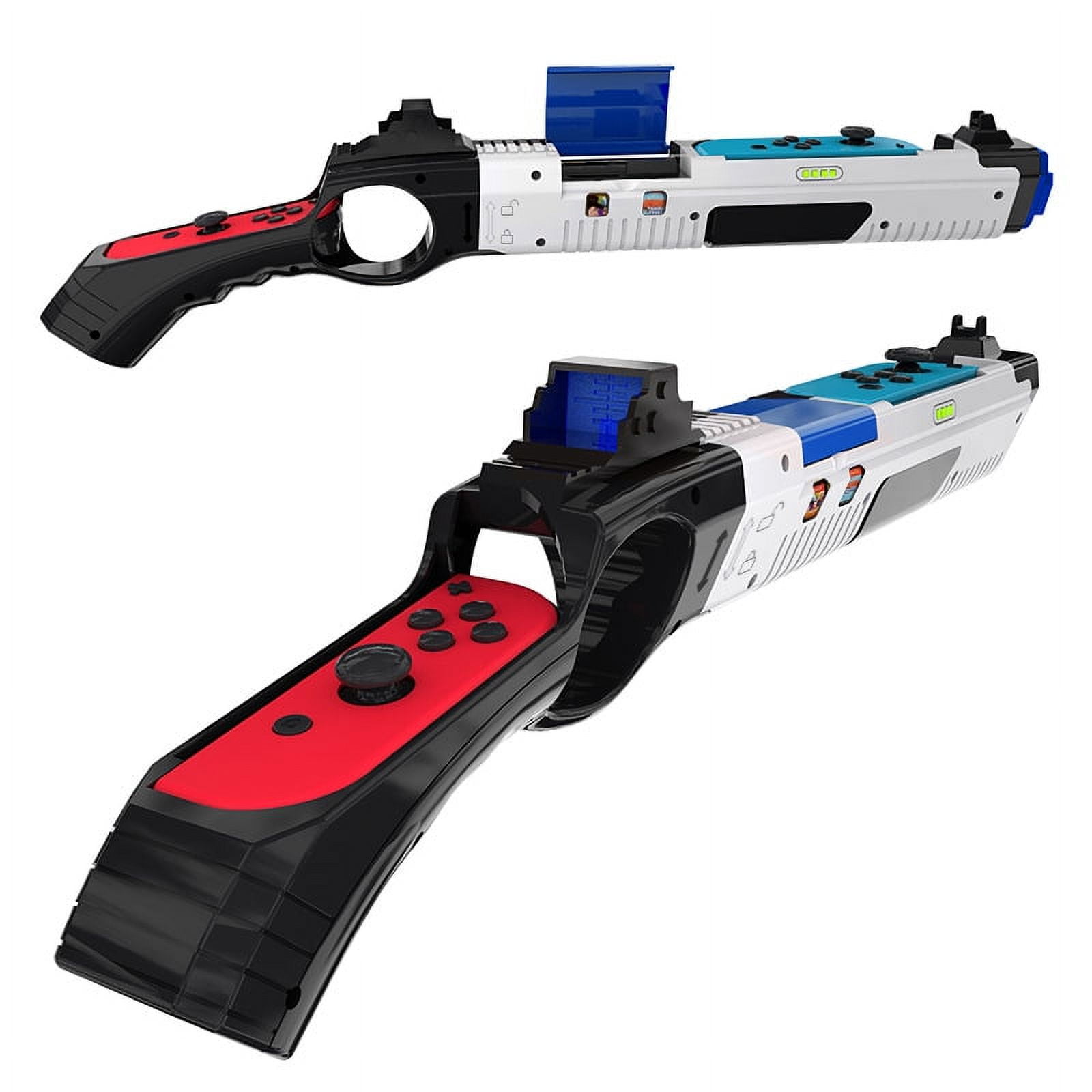 Game Gun Controller Compatible With Joycon Hand Grips Shooting Games ...