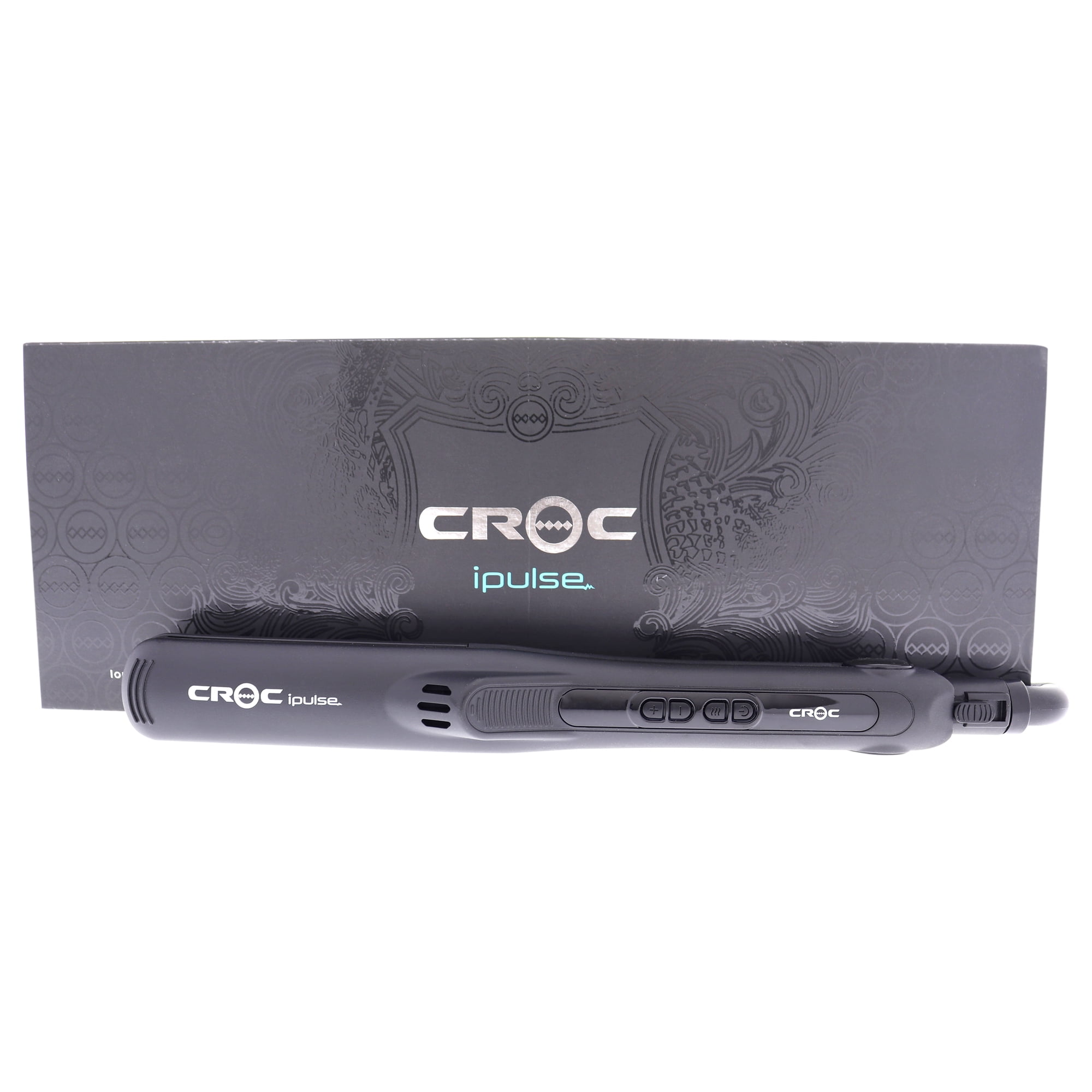 Plancha de Pelo Croc Ipulse 1 Negra 1.25 pulgadas Unisex | Lider