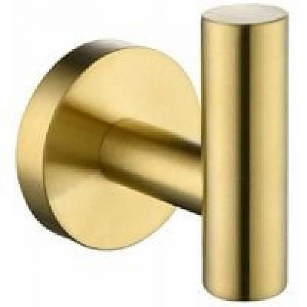 Gancho para toallas de acero inoxidable SUS304, dorado cepillado ...