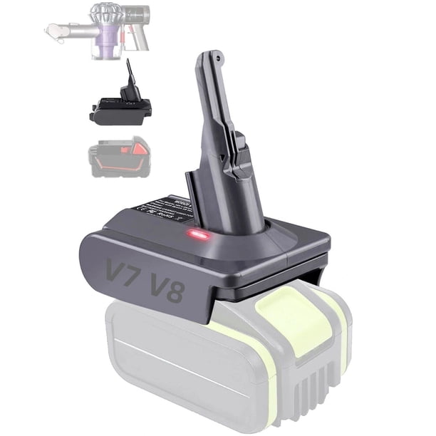 Para Green*works a para Dy.son V7 V8 Adaptador, Adaptador Convierte ...