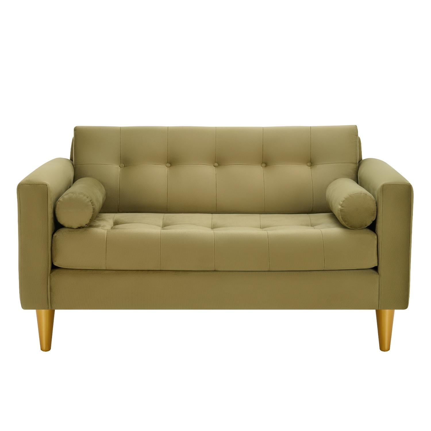 Sofa Retro 2C Felpa 01 Verde Musgo | Lider