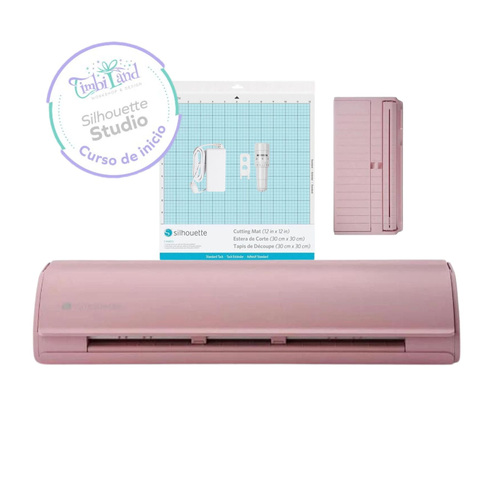 Plotter de Corte Cameo 5 Pink + Curso Silhouette Studio | Lider