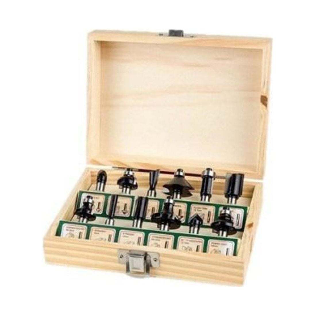 Fresas para Madera Juego 12 Piezas | Lider