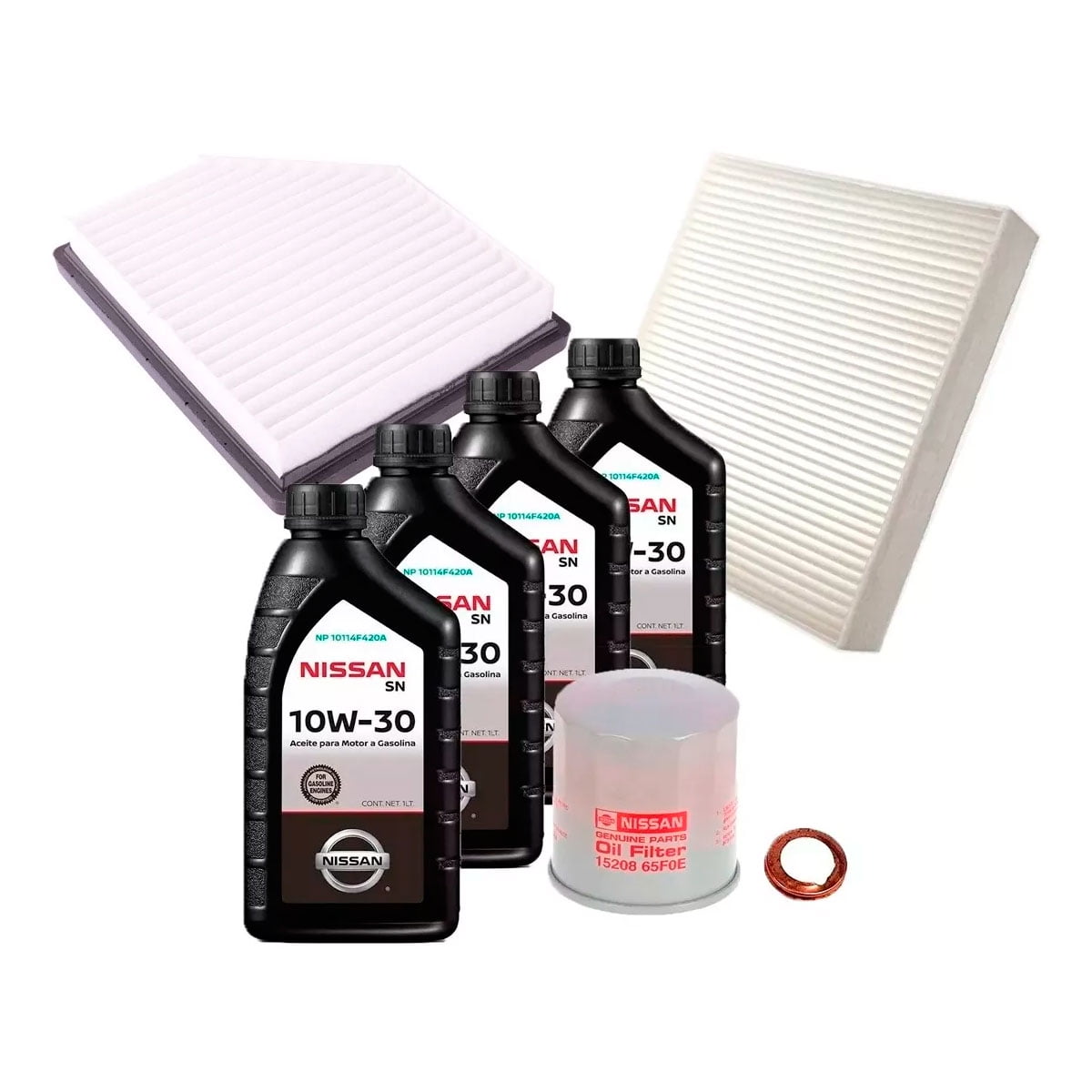 Kit De Filtros Y Aceite Nissan Sentra B18 2019 a 2024 - Original | Lider