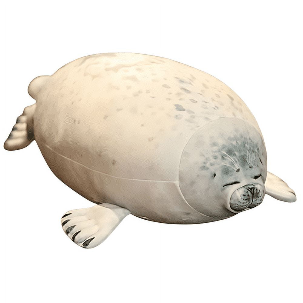 Peluche Foca Guatona Modelo Celeste Foca Gorda Calidad Superior | Lider