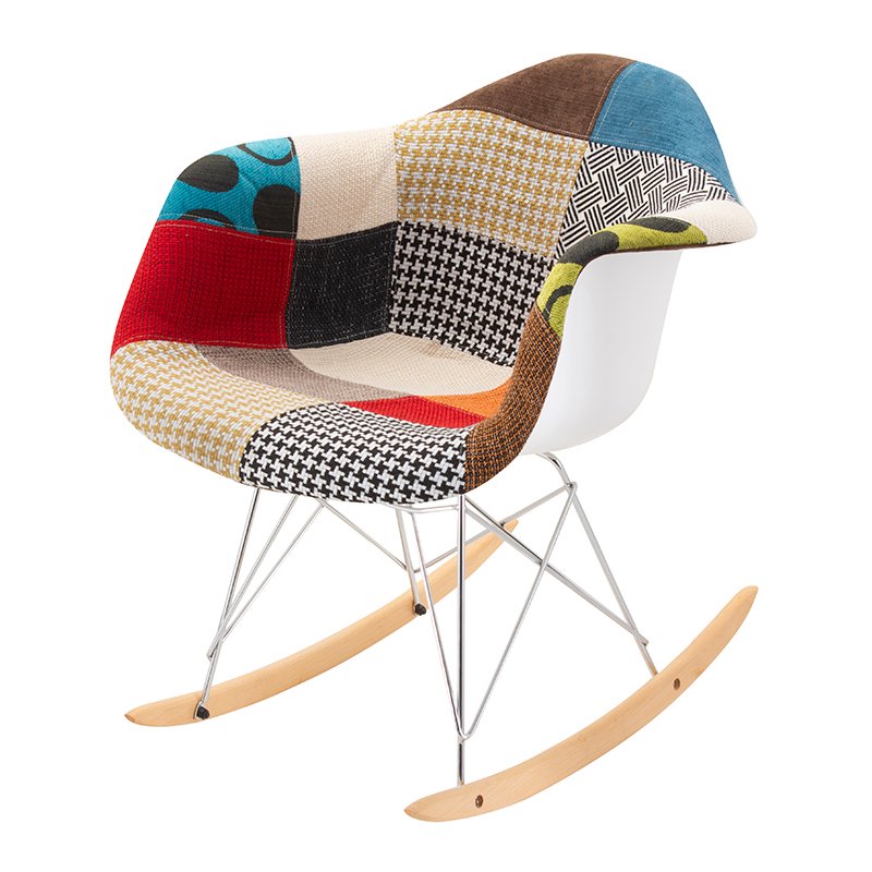 Mecedora Eames Patchwork | Lider