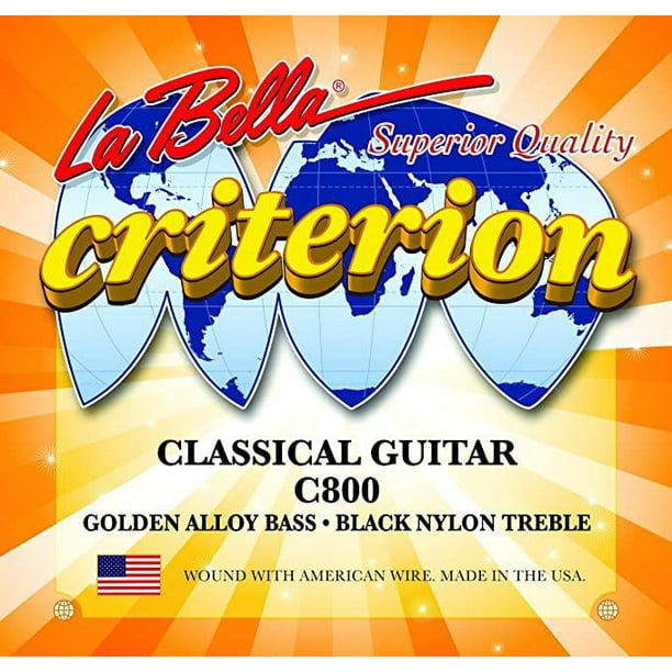 Set de cuerdas guitarra clásica La Bella Criterion C800 | Lider