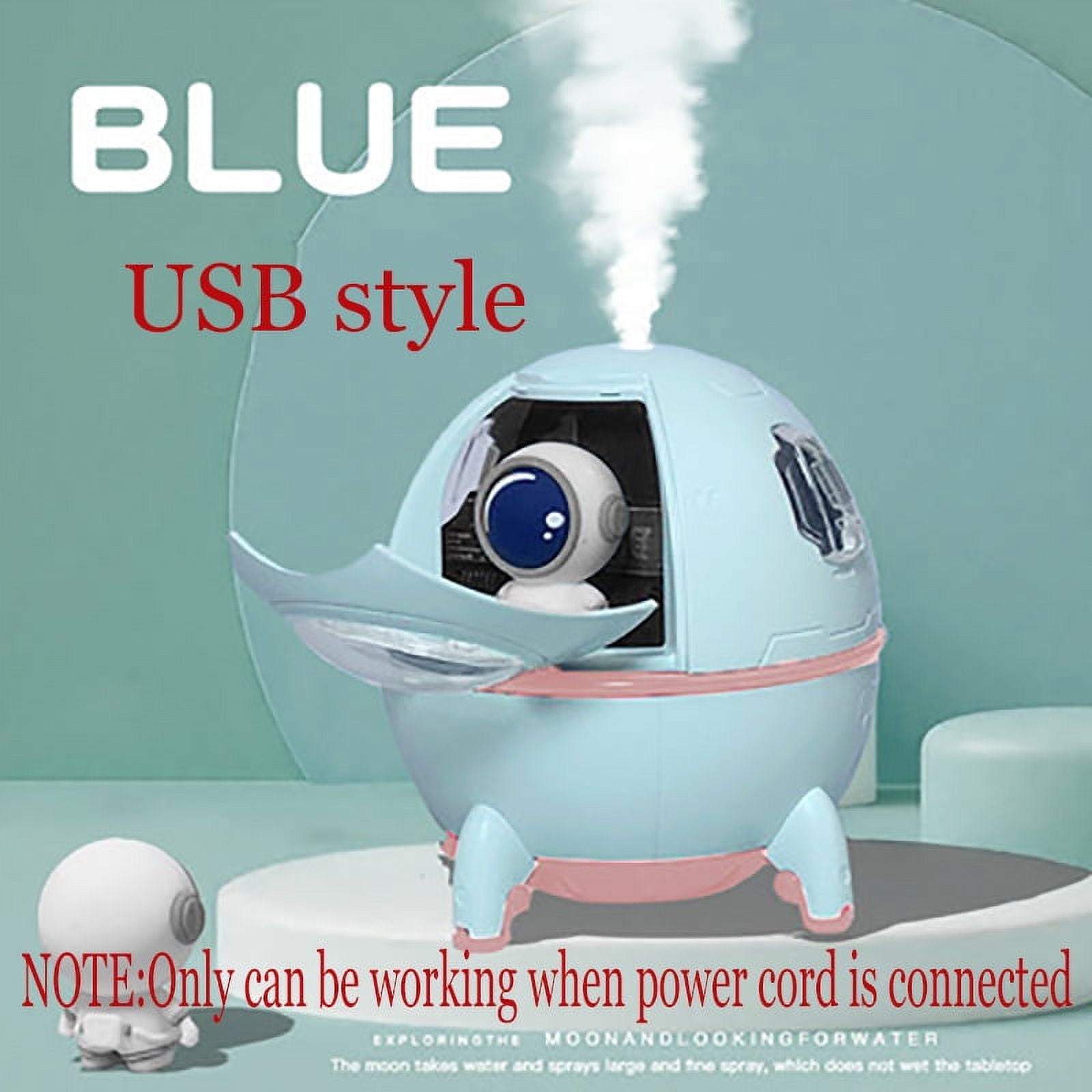 1pc 220ML Rechargeable Space Capsule Air Humidifier, USB Ultrasonic ...