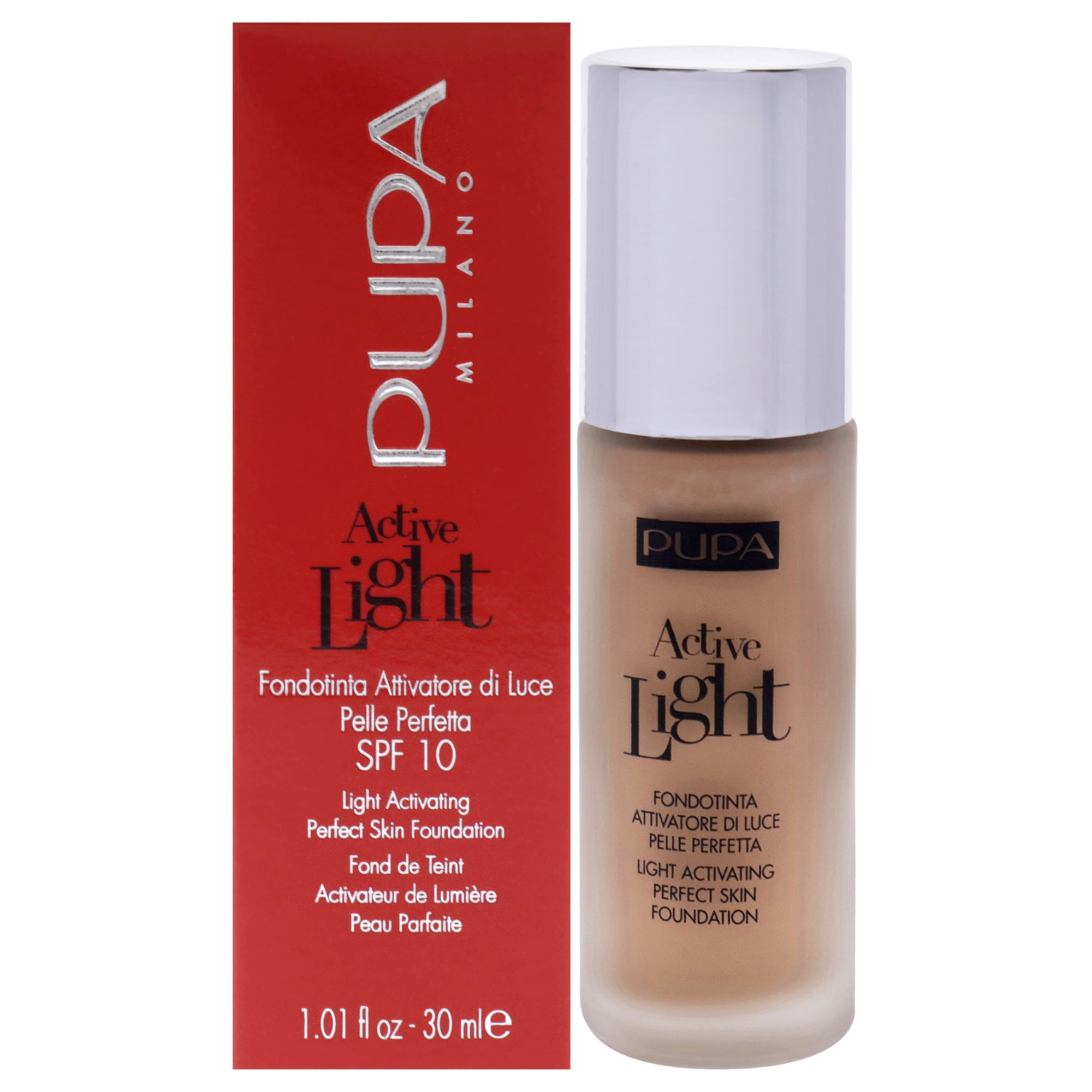 Base de Maquillaje Active Light Perfect Skin FPS 10 - 050 Beige Dorado ...